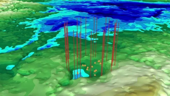 NASA-forskare sökte efter "ett par timmar" innan han upptäckte den andra Grönlands nedslagskrater