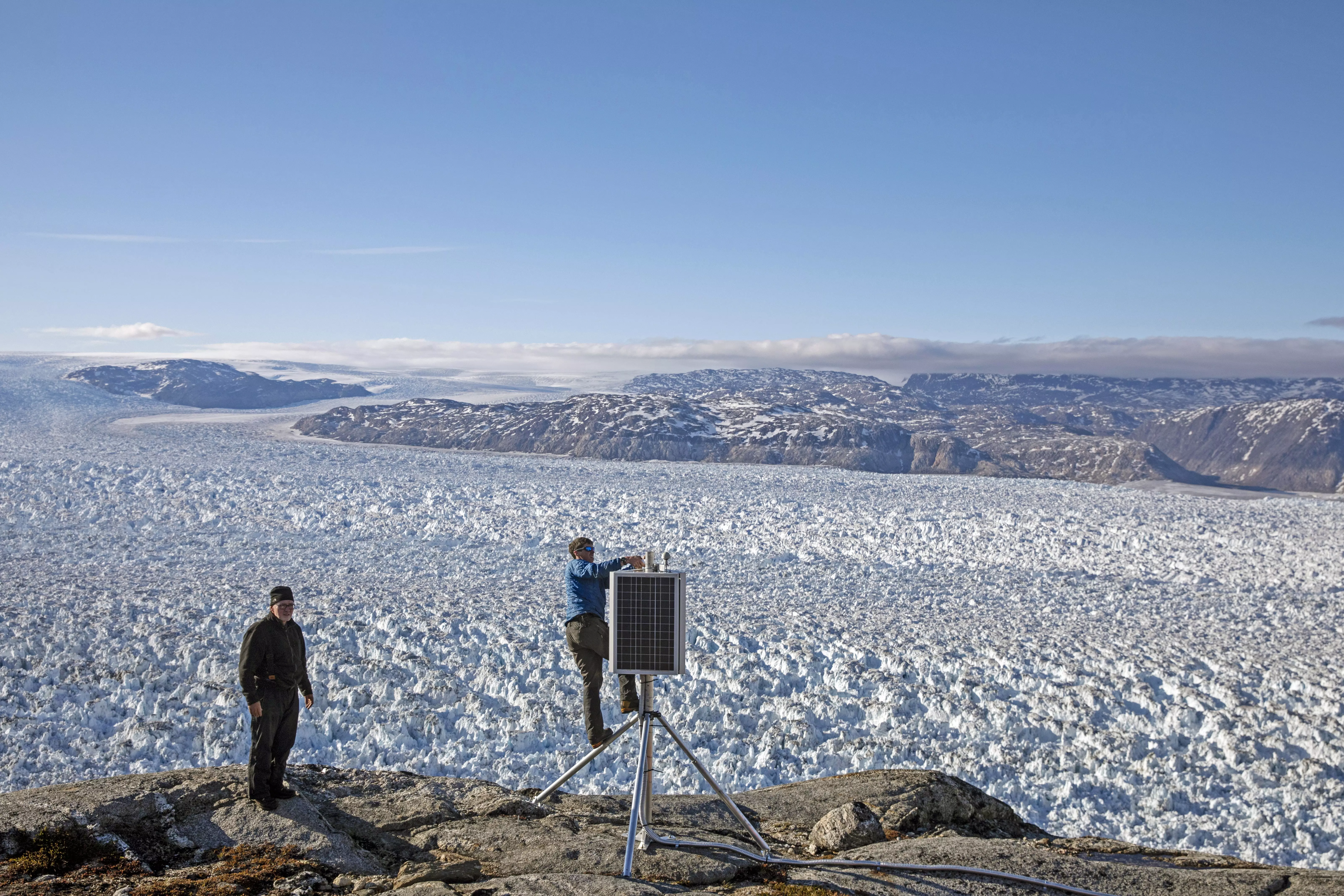 Vipimo vya Mitetemo Vinavyoendeshwa na Jua Hugundua Matetemeko ya Barafu huko Greenland