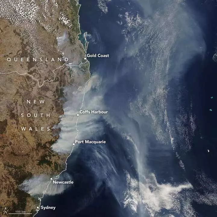 Utsi Hunobva kuAustralia Bushfire Hunovhuvhuta Halfway Around the Globe